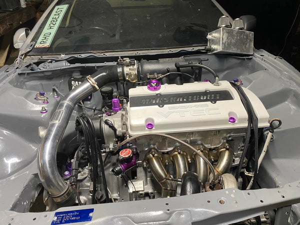 H22 h23A F20b h2b Turbo manifold for eg ek dc2