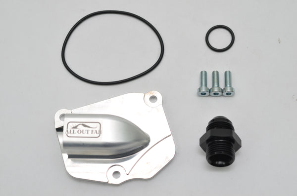 k20 k24 Tensioner Plate 90° Billet Oil Drain catch can K20 K24 Black/S
