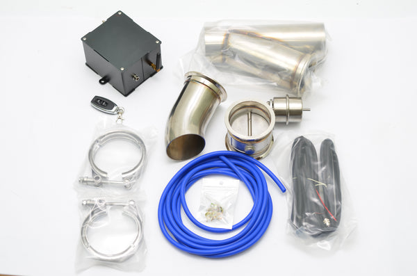 VACUUM ACTUATED ELECTRIC EXHAUST CUTOUT CATBACK E-CUT OUT VALVE SYSTEM