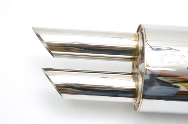 1320 Performance Twin Exit Fujitsubo Legalis Style muffler 240z 260z ...
