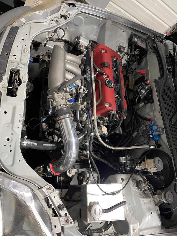 k Swap K20 K24 Cold Air Intake System 3 inch - Kswap EG/EK/DC2
