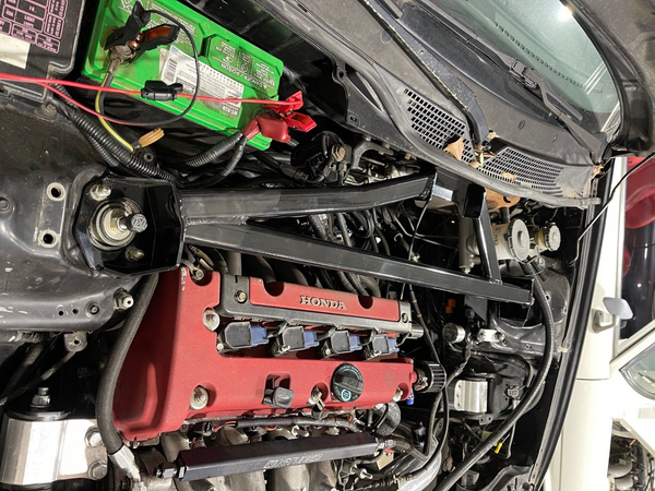 EG EK DC2 V2 K series engines front 3 point strut bar k20 k24