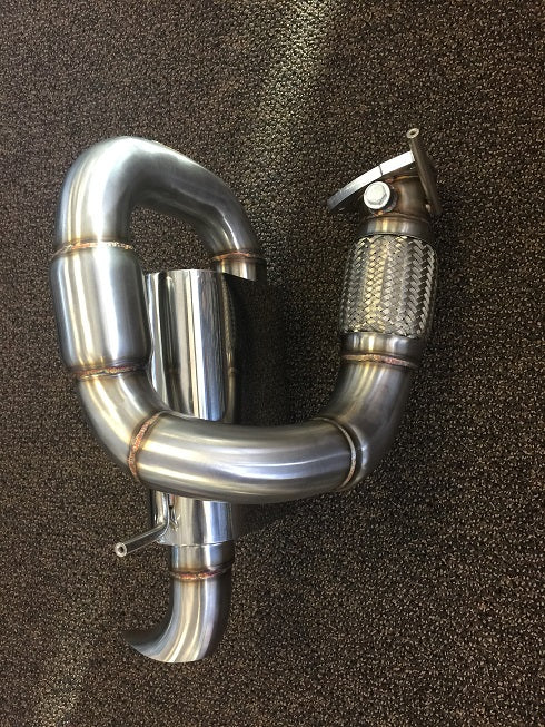 15-19 Slingshot exhaust with build in Anti-Reversion chamber & Cone si