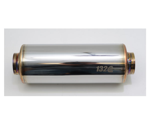 12 inch bottle style R-series resonator muffler 2.25" 2.5" 3" to choos