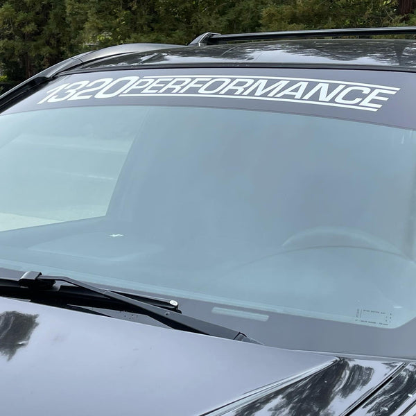 1320 Performance windshield banner