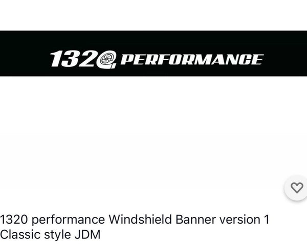 1320 Performance windshield banner