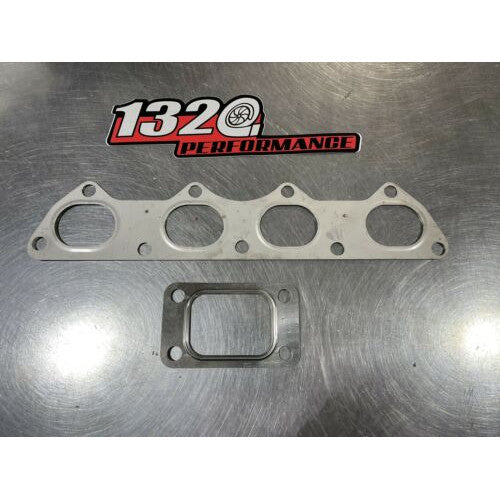 B series flange & T3 turbo gasket MLS b16 b18 b20 gsr si LS