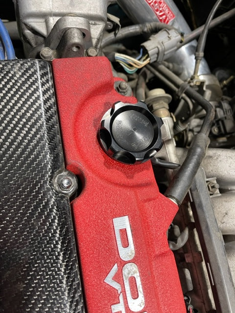 Billet Black Oil Cap for GSR LS Si GTR b16 b18 b20 b18c b16a2 k20 k24