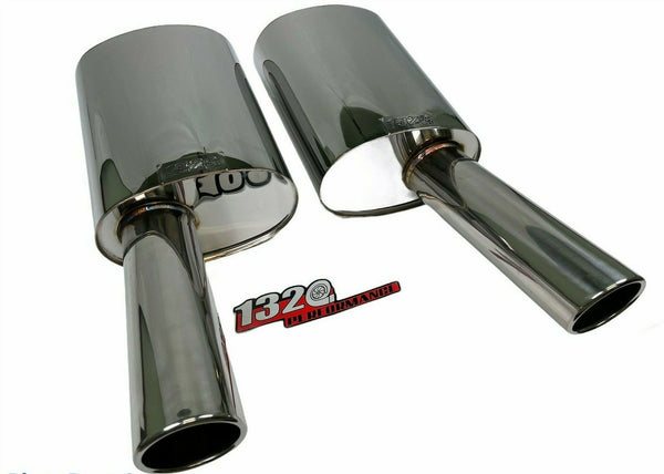 1320 Performance fireball Mega blastpipe muffler L R VIP Tip Bozo Boso